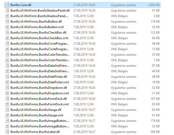 C# Bunifu UI Form 1.11.5.1 Full Sürüm ️ 2022